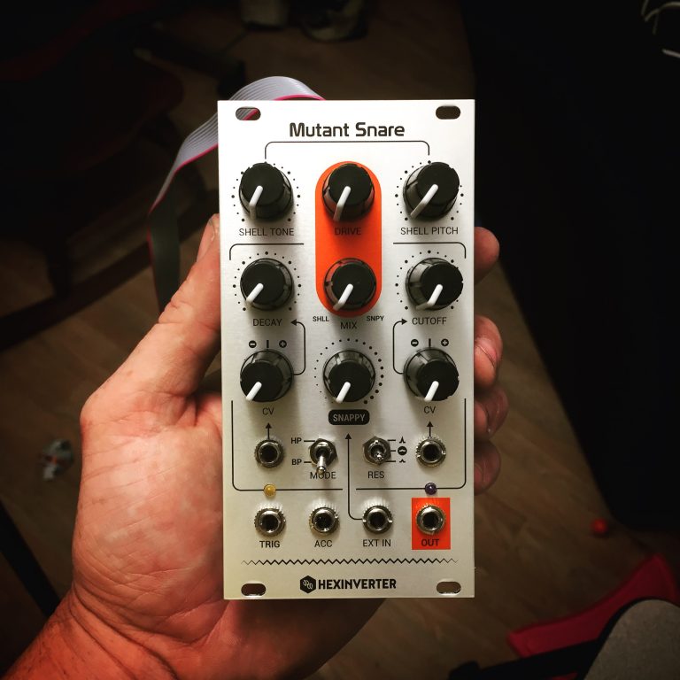Hex Inverter Mutant Snare Eurorack Modular Demo video – FluxWithIt.com