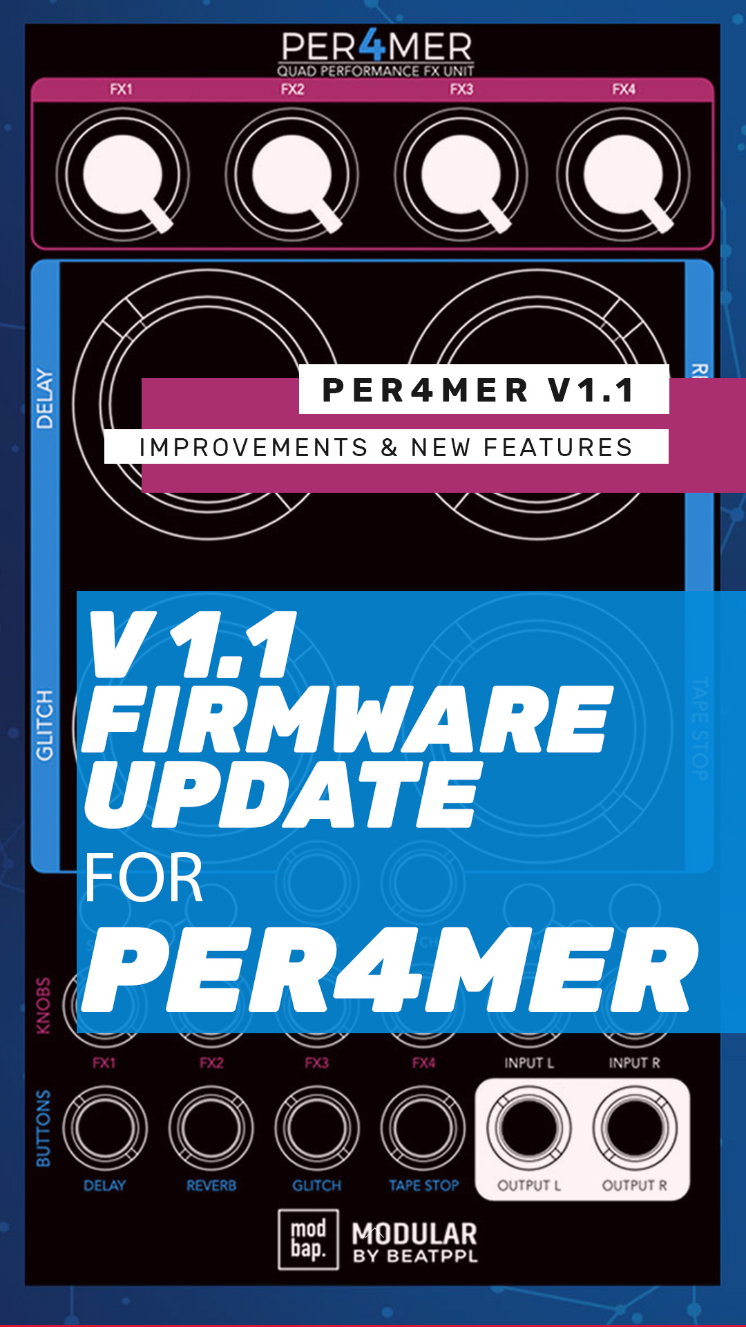 ModBap Modular Per4mer update to v1.1 – FluxWithIt.com